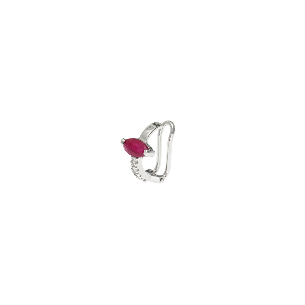 PIERCING COM NAVETE DE RUBI E DIAMANTES – Carolina Neves